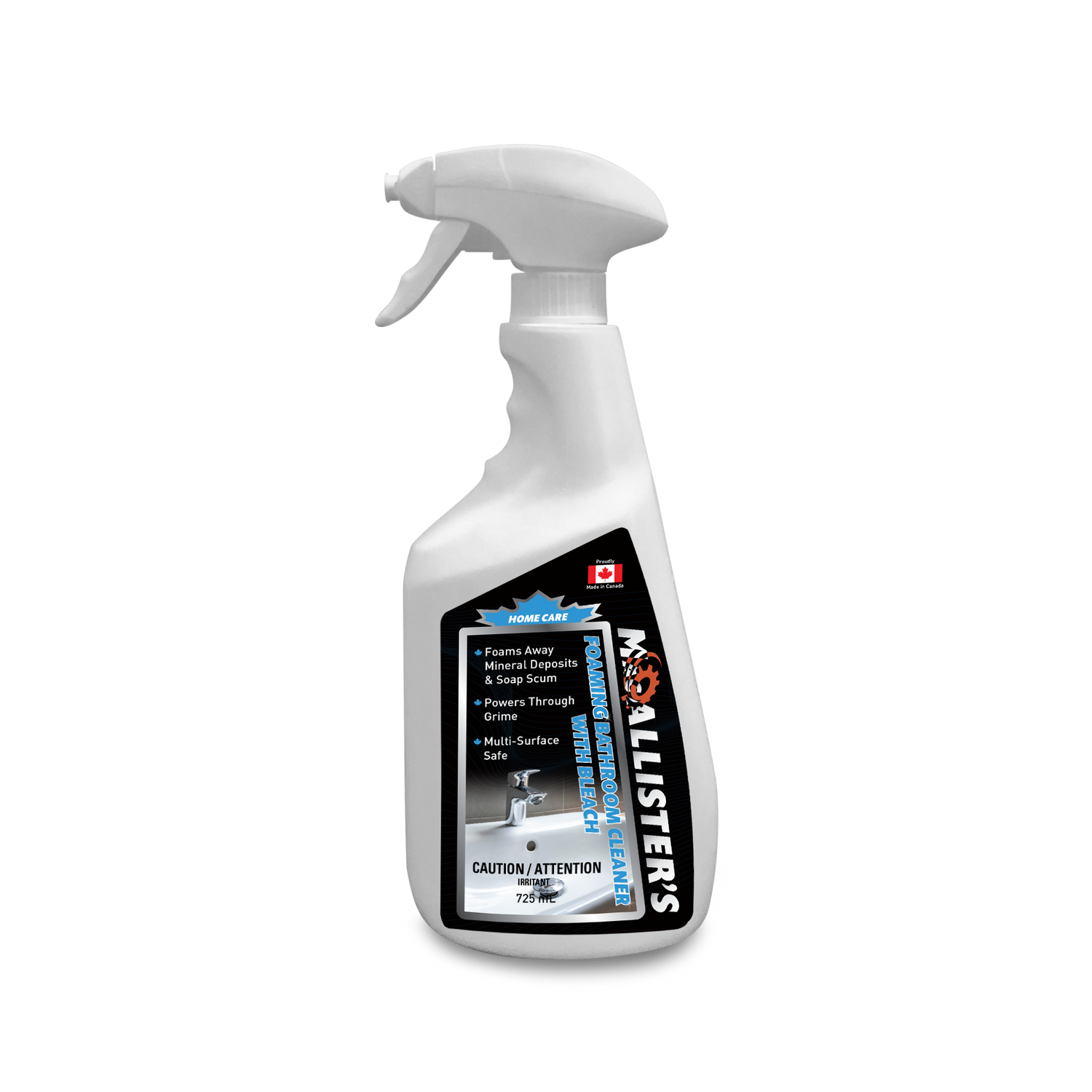 MacAllister's Foaming Bathroom Cleaner W/Bleach